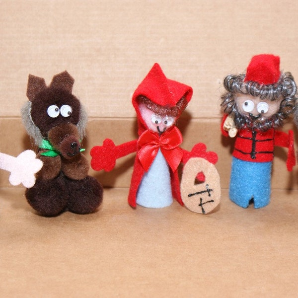 Red Riding Hood Set - Etsy