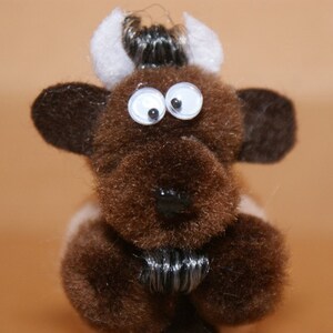 Buffalo Finger Puppet - Etsy