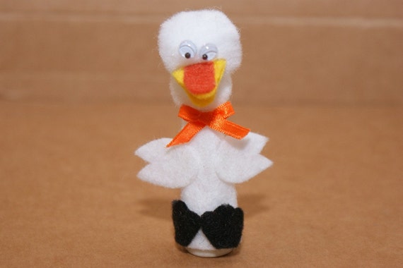 Goose Finger Puppet - Etsy