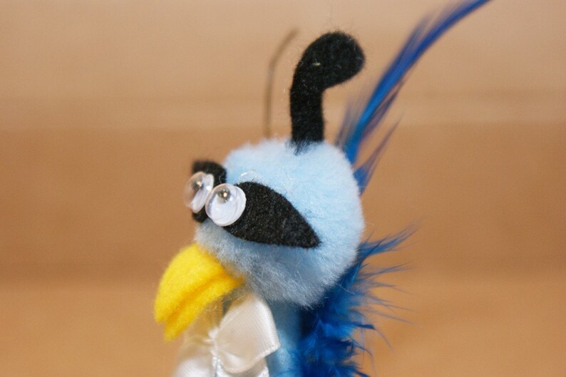 Peacock Finger Puppet - Etsy