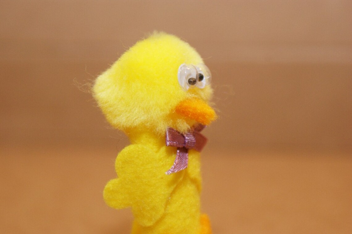 Chick Finger Puppet - Etsy