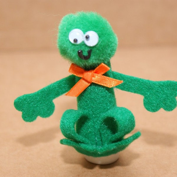 Frog Finger Puppet - Etsy