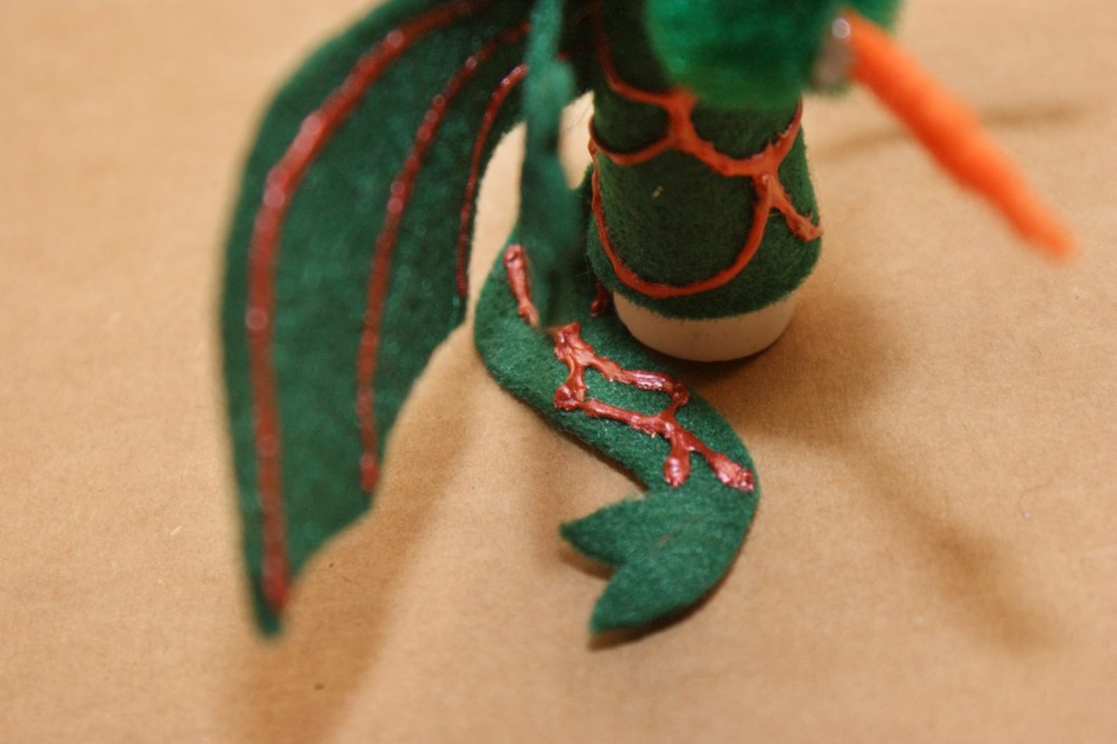 Dragon Finger Puppet - Etsy