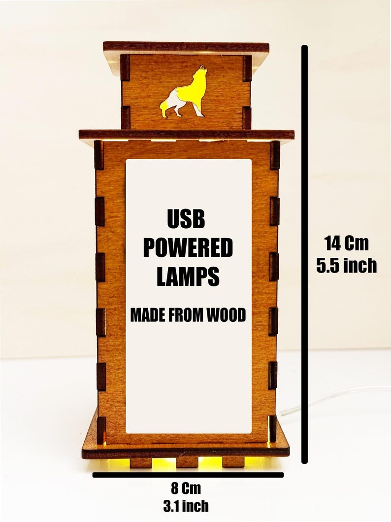 Golden retriever hond houten nachtlampje licht lantaarn, dierenkunst ...