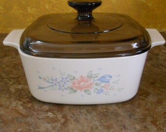 Vintage Corning Ware Collection of Symphony Pattern A-10-B and A-2-B ...