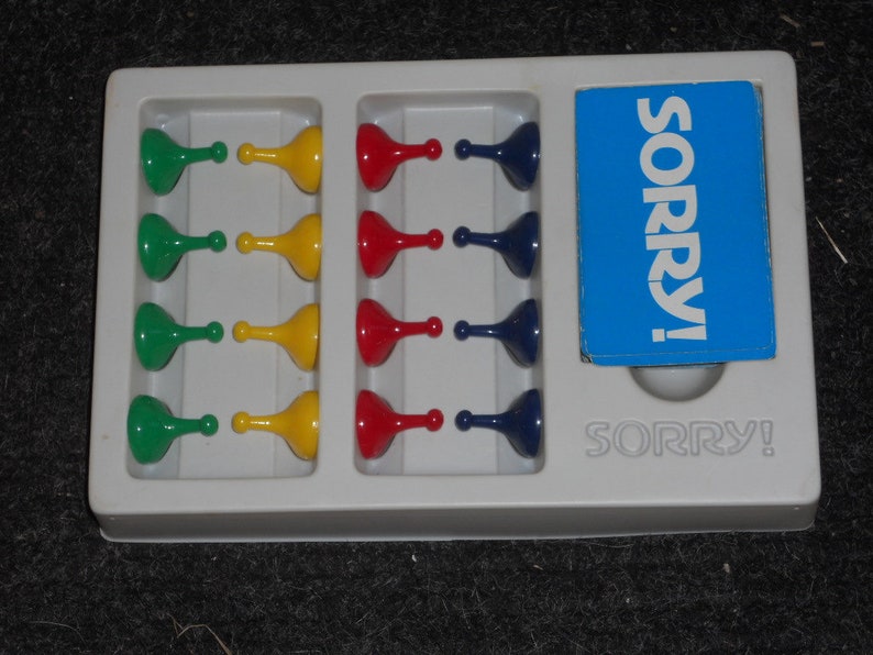 Vintage SORRY BOARD Game-1972-complete - Etsy