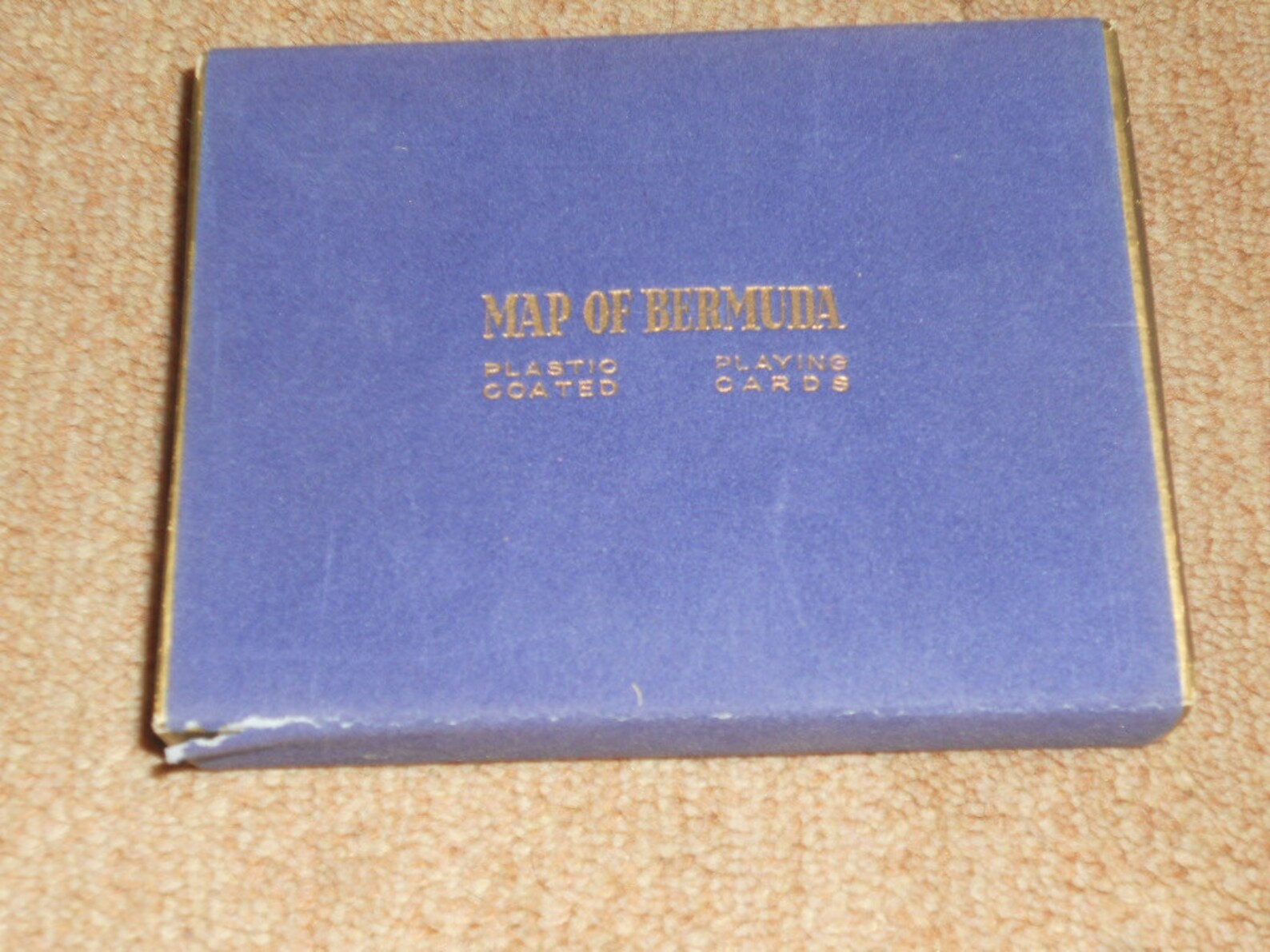 Vintage Bermuda Playing Cards Set - Etsy