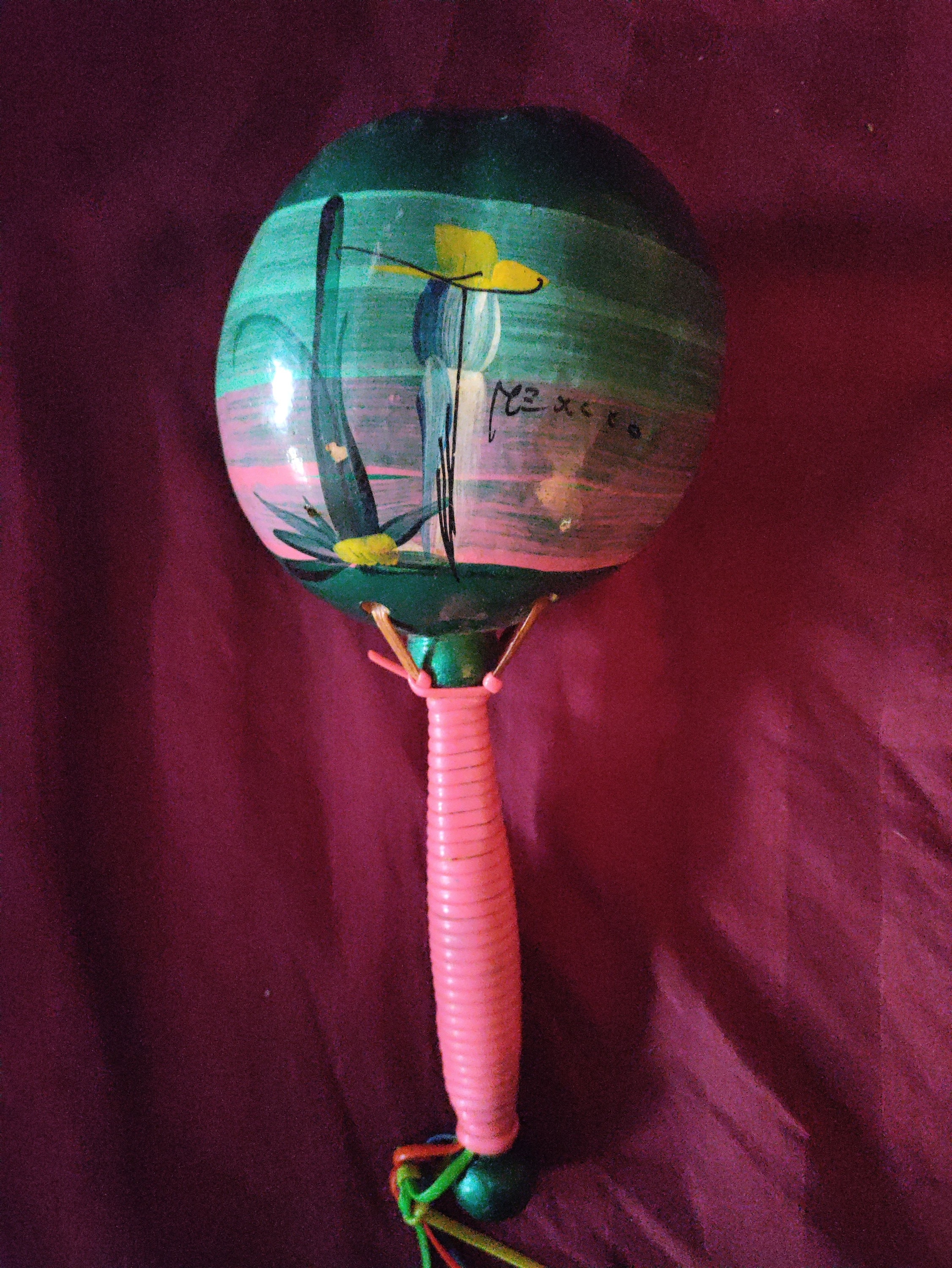 Vintage Set of Mexican Maracas Souvenir Decor RARE - Etsy