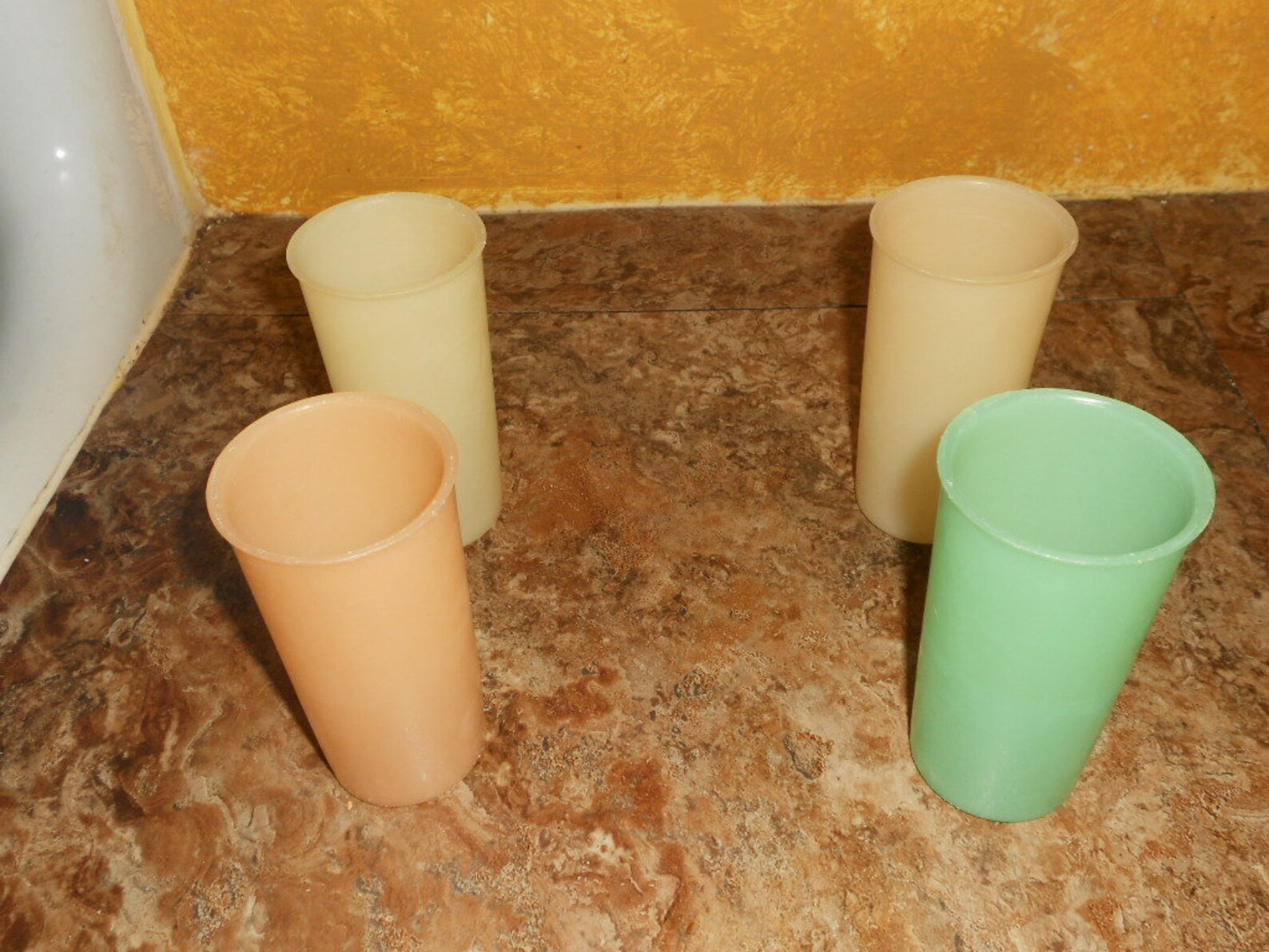TUPPERWARE Neon Pastel TUMBLERS Small - Etsy