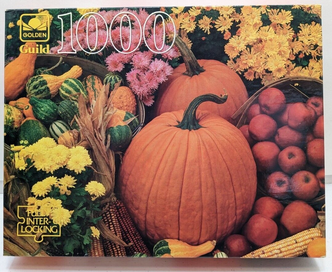 Vintage Golden Guild 1000 Piece Puzzle-autumn Gifts-new - Etsy