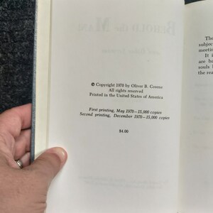 Vintage Behold the Man and Other Sermons-1970-oliver B. Greene - Etsy