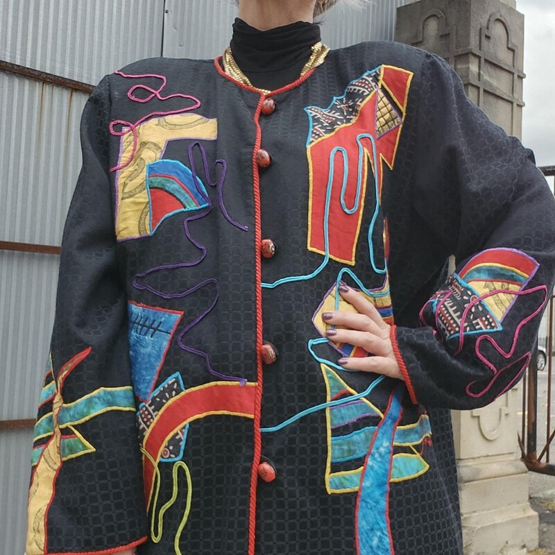 Wearable Art Jacket - Etsy