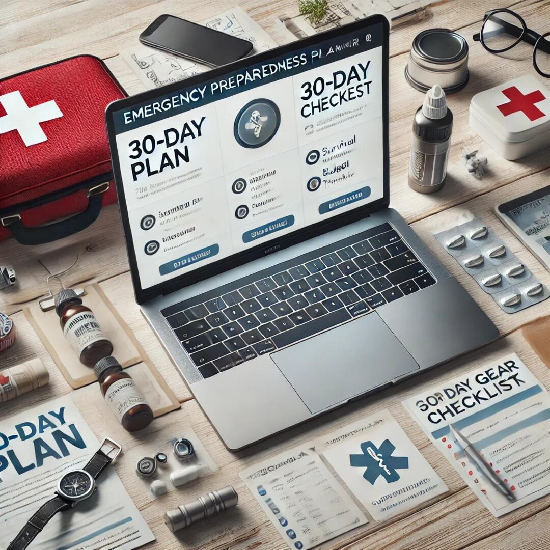 Emergency Preparedness Planner - Survival Checklist & Disaster Planning ...