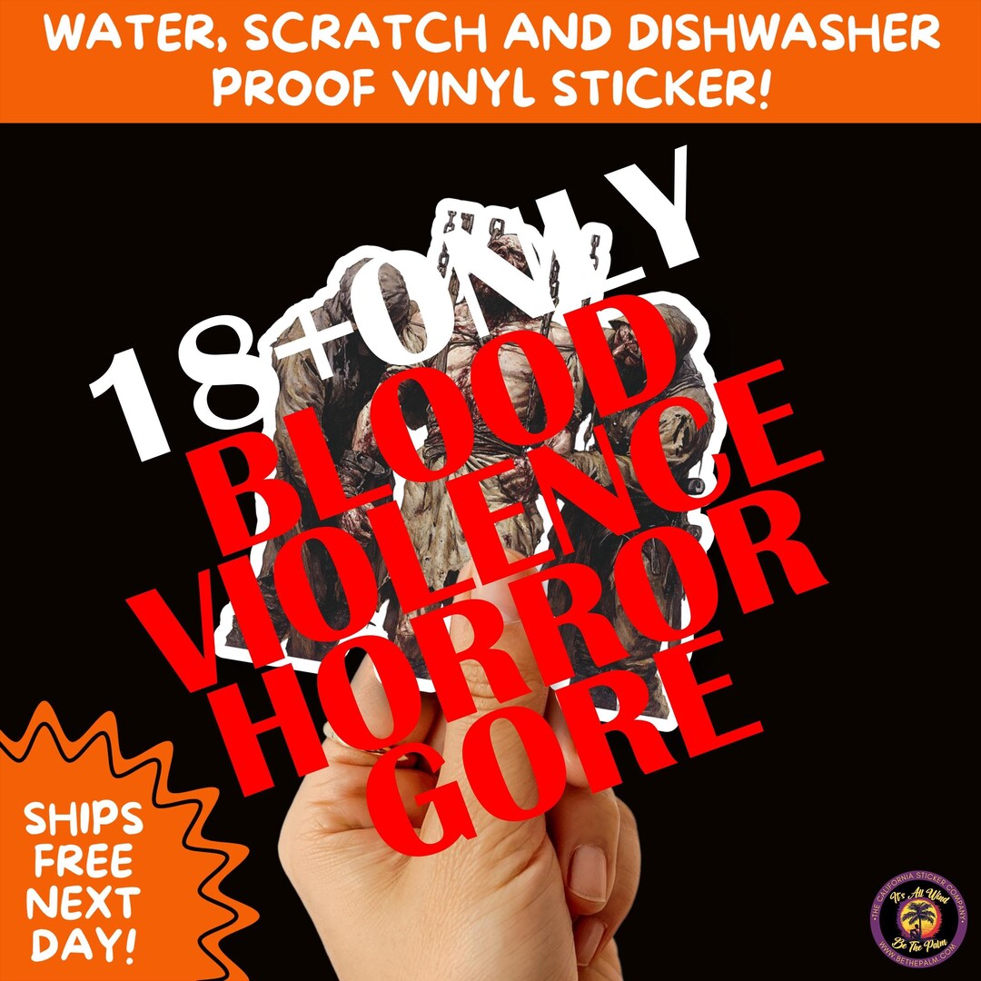GORE HORROR STICKERS | Creepy Vibe Aesthetic Blood, Skulls, Guts, and ...
