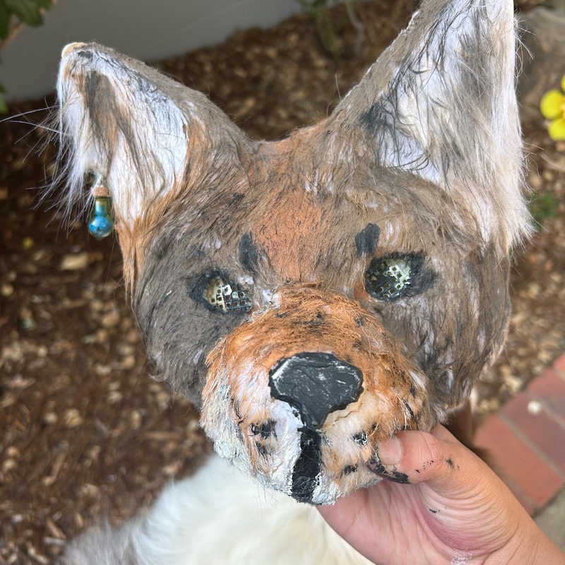 Coyote Mask - Etsy
