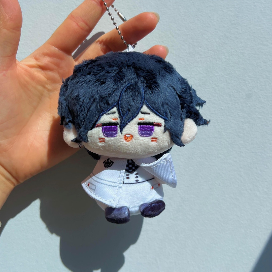 Danganronpa Kokichi Oma Anime Plushie, Anime Plush Key Charm for Bags ...