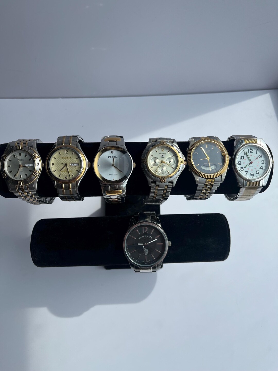 Pick One - 7 Men's Two Toned/mixed Metal Watches - Etsy