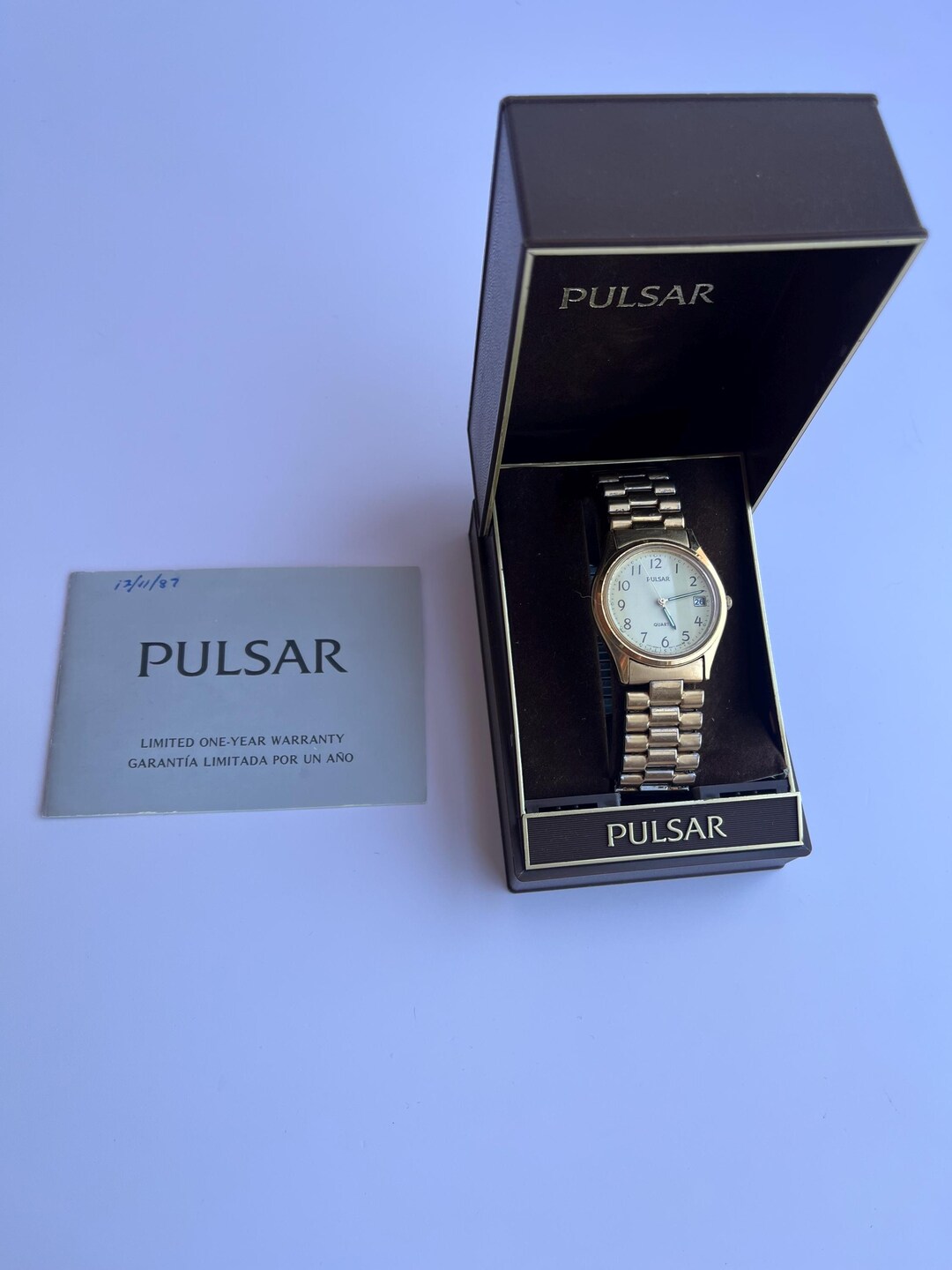1984 Gold Pulsar Watch - Etsy
