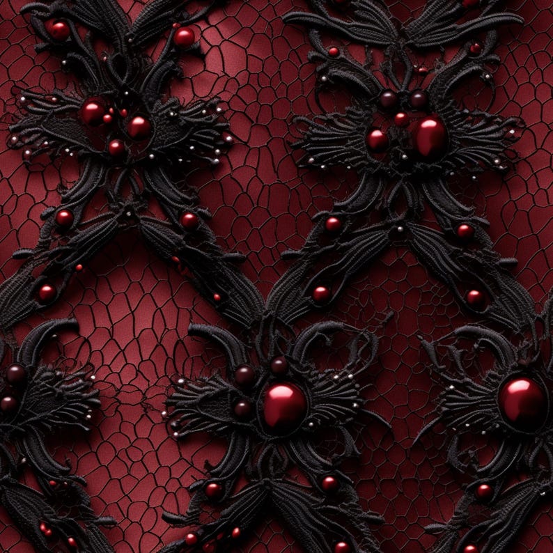 Magnetic Glasses Topper Goth Blood Lace 7 - Etsy