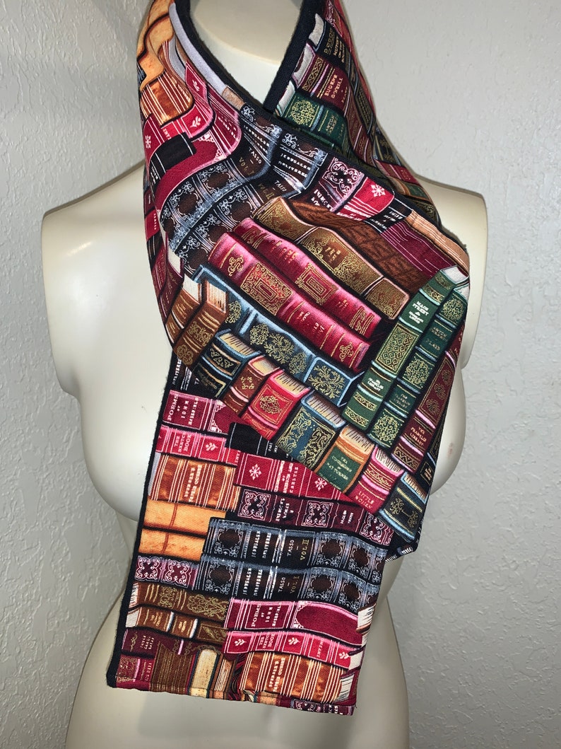 Books Scarf - Etsy