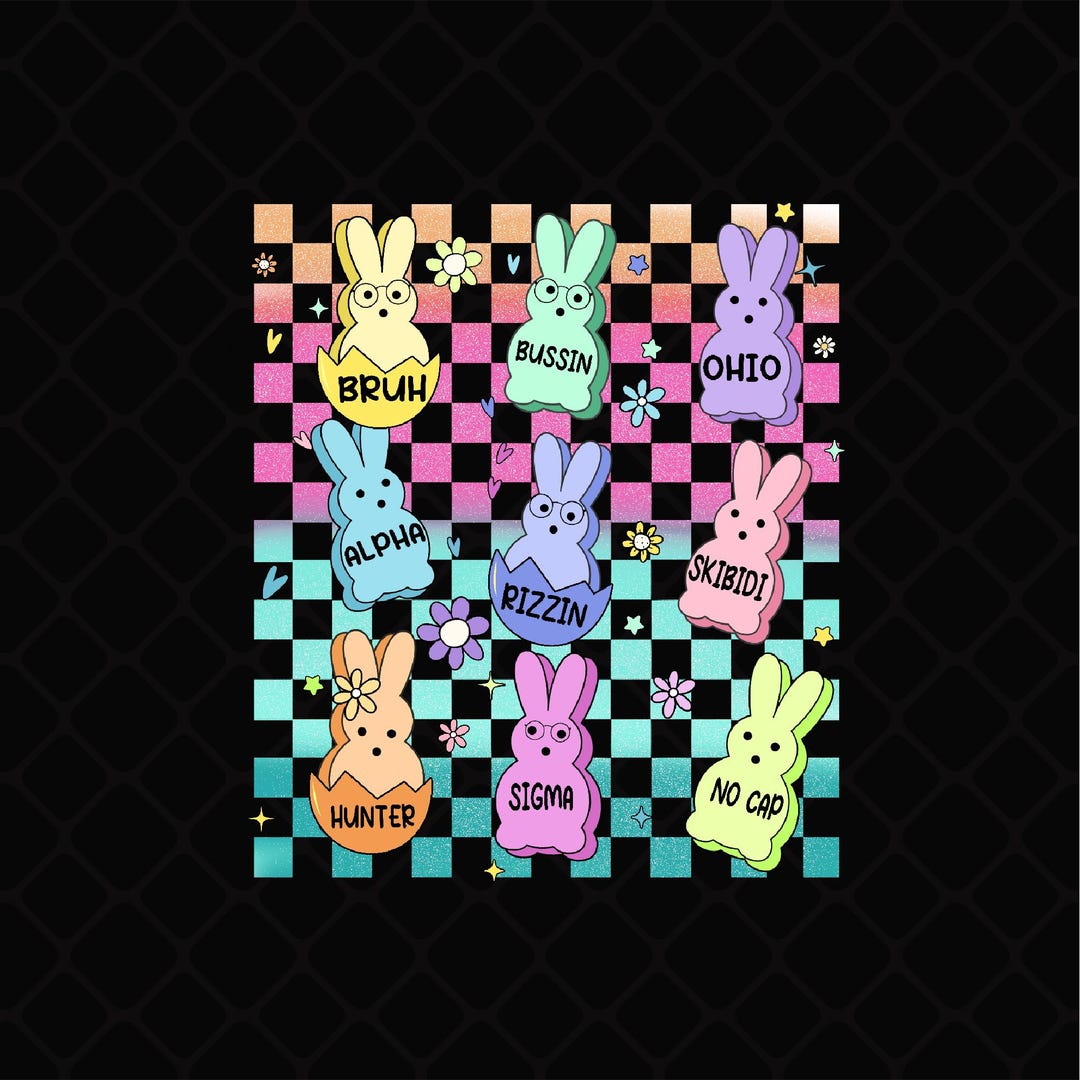 Skibidi Easter Rizzles Png, Jerga Gen Alpha Easter Png, Huevos De ...