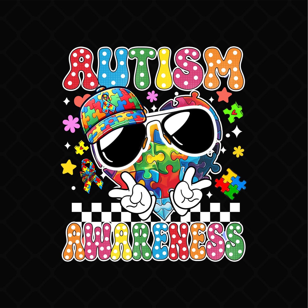 Autism Advocate Dignity Equality PNG, Autism Awareness Sublimation ...