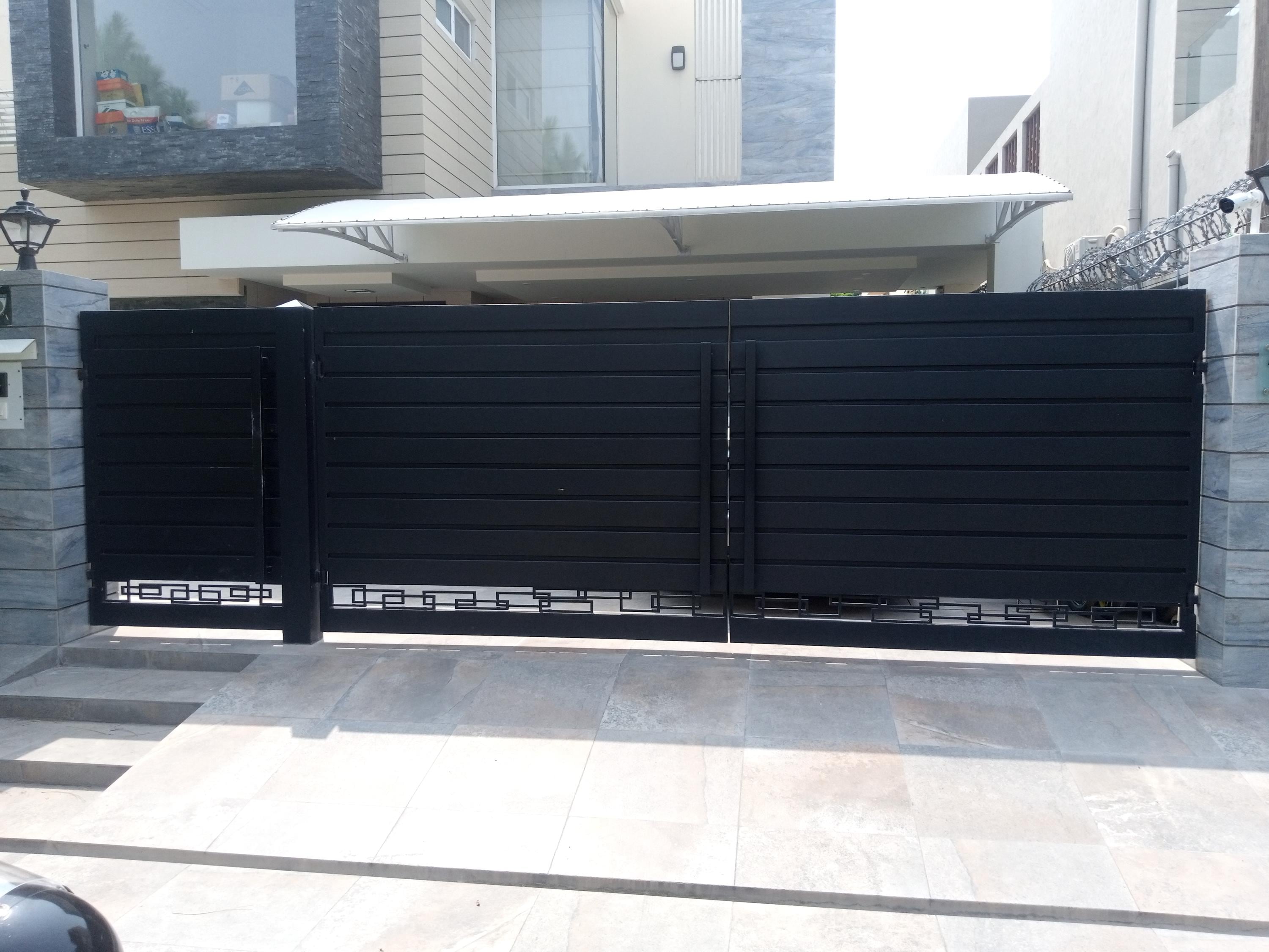 Modern Gate - Bespoke Gate - Driveway - Estate Gate - Metal Gate ...