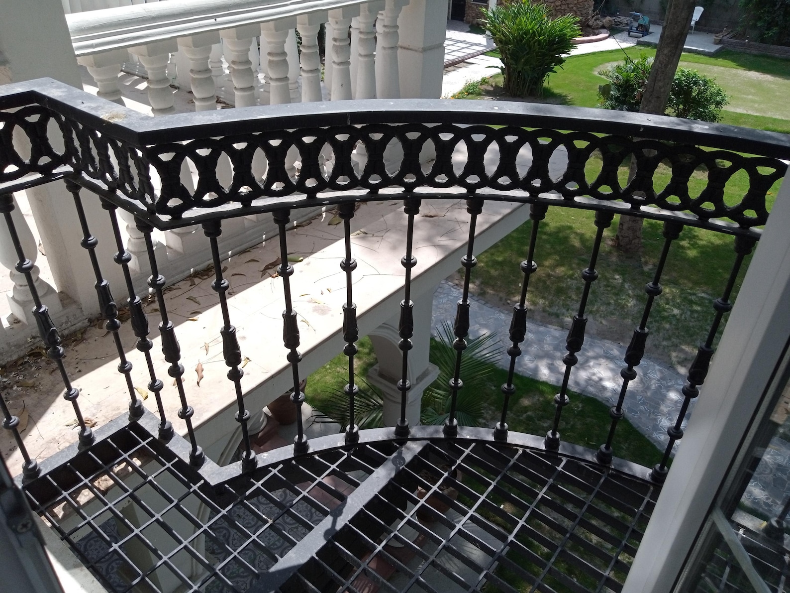 Custom Wrought Iron Juliet Balcony Railing: Window Extension - Etsy