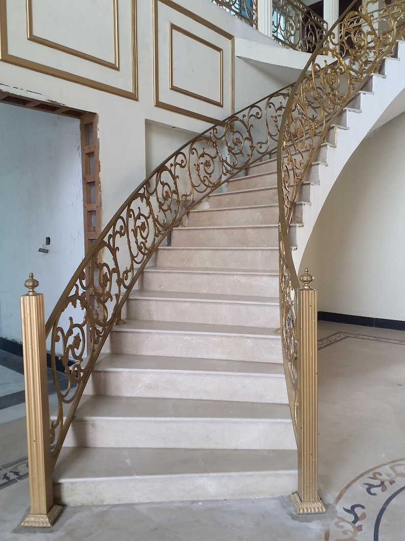 Wrought Iron Railing - Terrace Balusters - Stair Balusters - Balcony ...