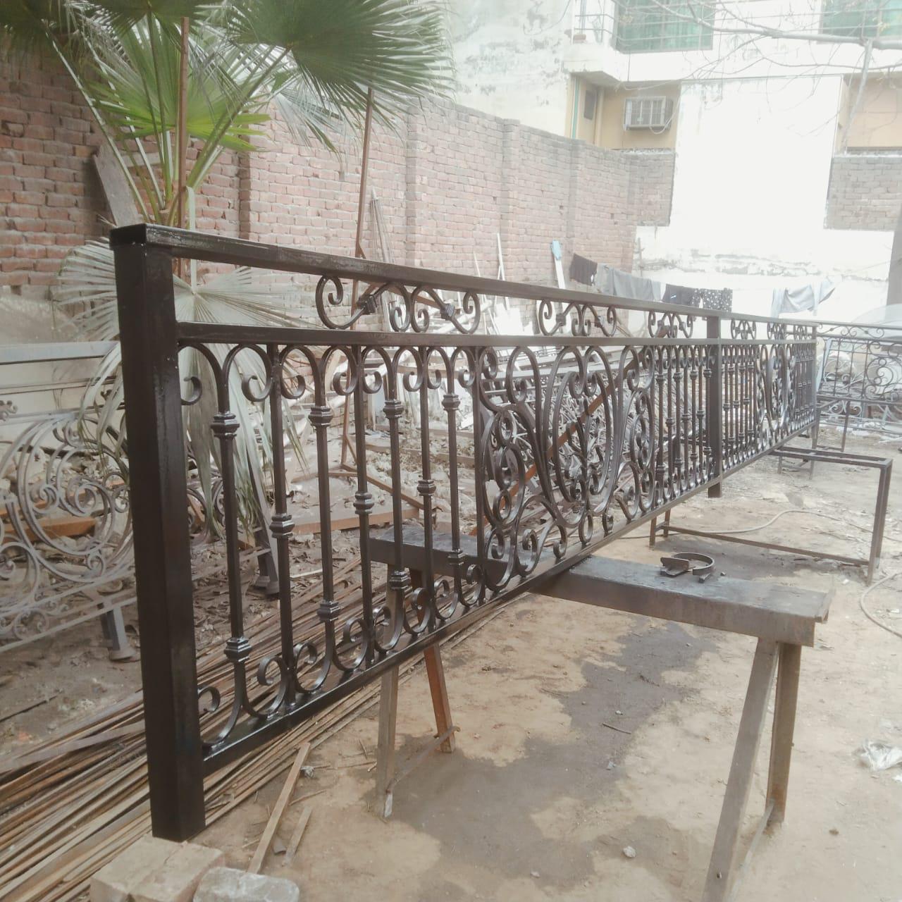 Handmade Wrought Iron Railing: Grapevine Balcony Fence - Etsy Australia