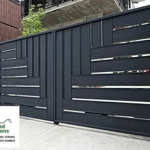 Modern Metal Gate Design Catalogue: Straight Line Style (PDF) - Etsy