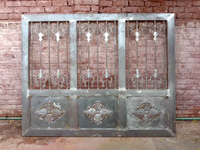 Bespoke Wrought Iron Driveway Gate: Custom Estate Entrance - Etsy
