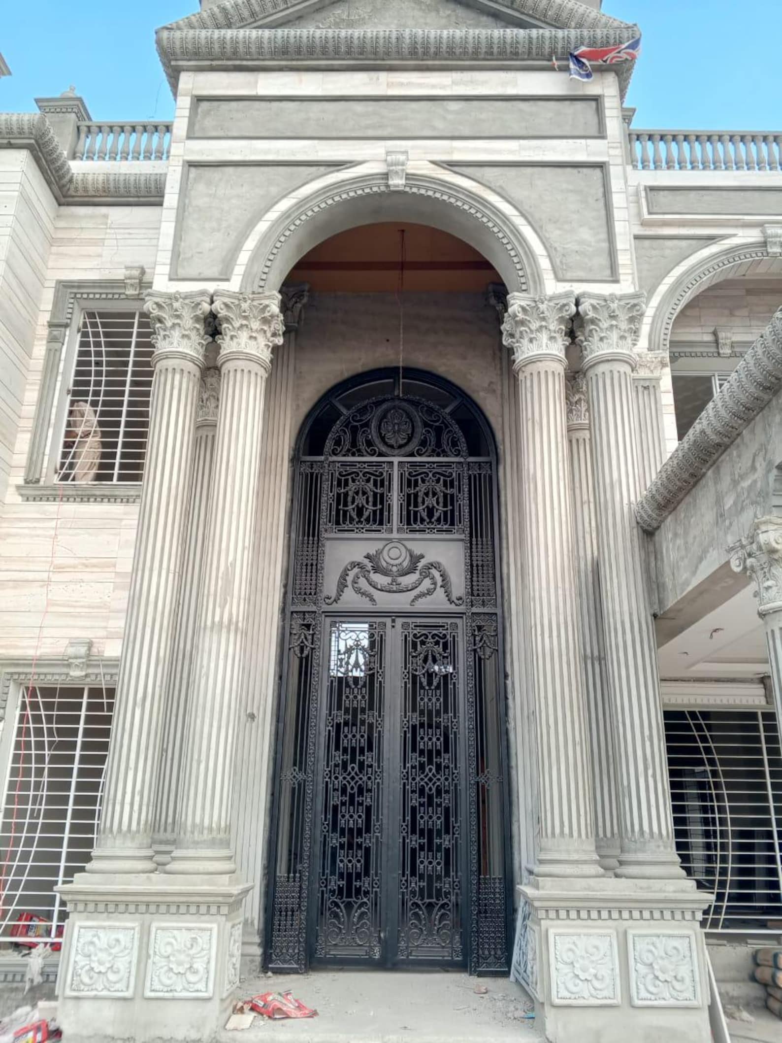 Handmade Wrought Iron Double Doors: Spanish Victorian Design - Etsy