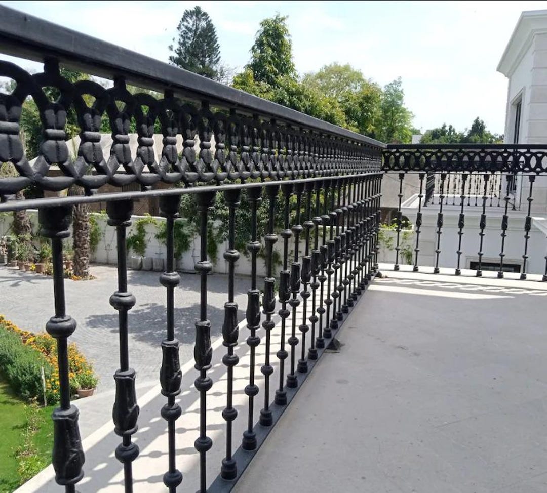 Wrought Iron Railing Designs: Balustrade Catalogue (PDF) - Etsy