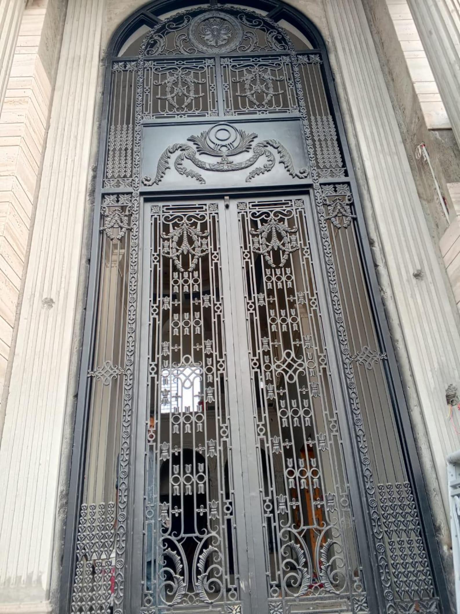 Handmade Wrought Iron Double Doors: Spanish Victorian Design - Etsy