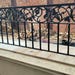 Hand-forged Wrought Iron Grapevine Railing - Ornamental Balcony Fence ...