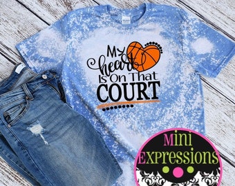 Basketball Court Shirt | Etsy