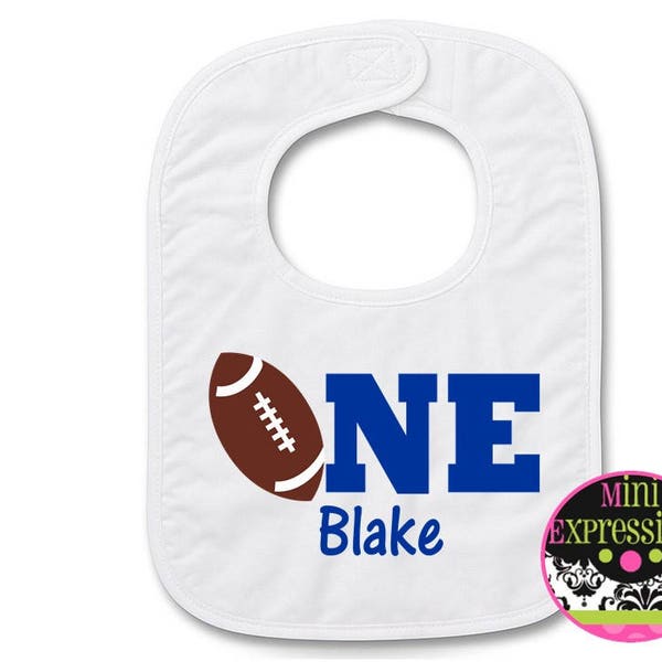 Football Baby Bib - Etsy