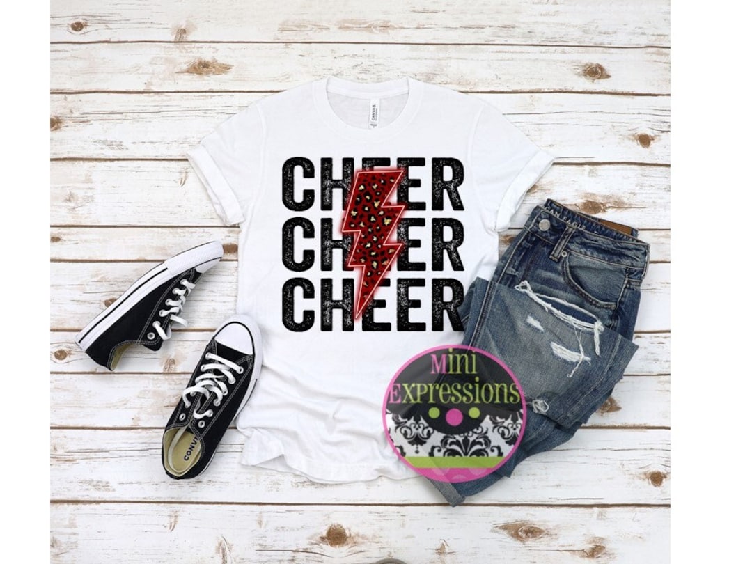 Love Cheer HTV or Sublimation Transfer Ready to Press/ Cheer Transfer ...