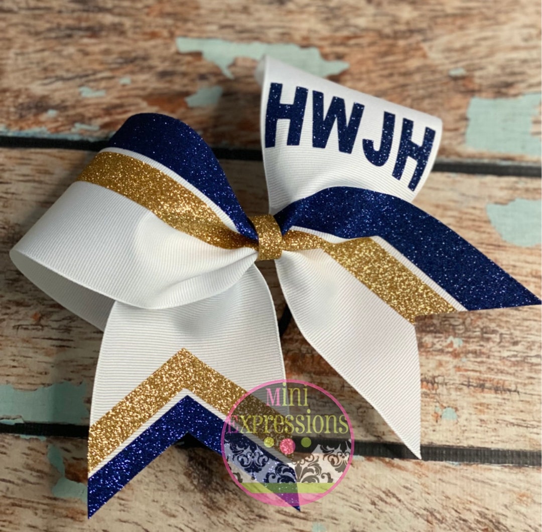 Cheer Bow Pick Your Colors/ Team Bow/ Cheerleading/ School Cheer - Etsy