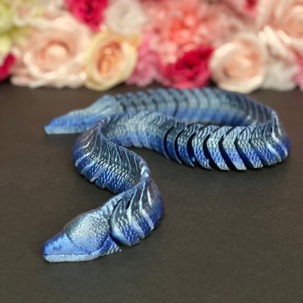 3d Printed Eel Toy - Etsy