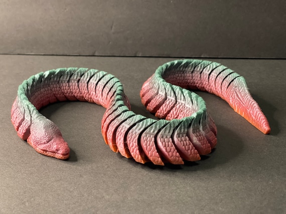 Articulated Eel / 3D Printed/ Flexi Eel/ Fidget Toy | Etsy