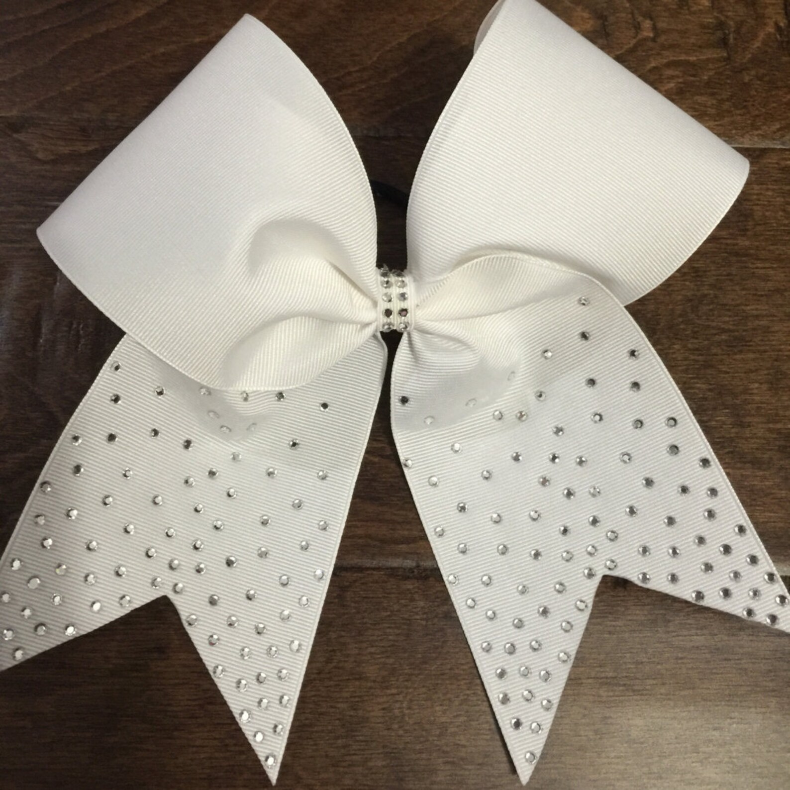 3 Rhinestone Cheer Bow You Pick Your Color - Etsy