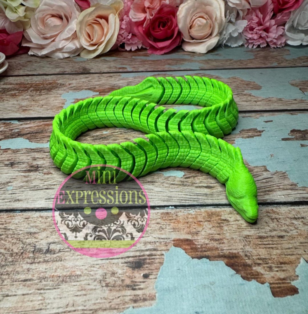 Articulated Eel / 3D Printed/ Flexi Eel/ Fidget Toy - Etsy