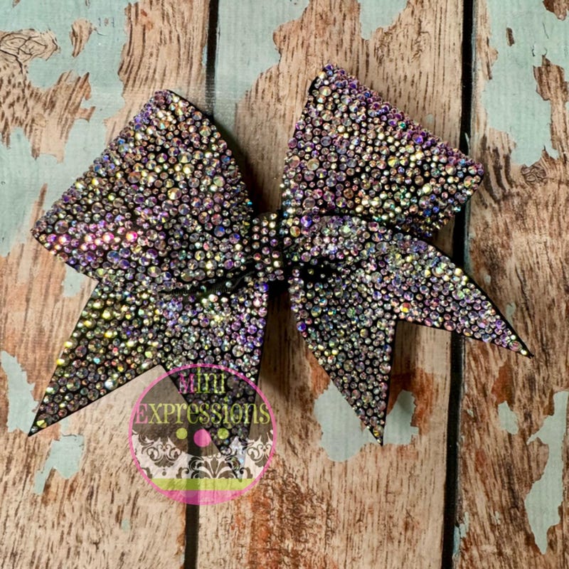 Bling Cheer Bow - Etsy