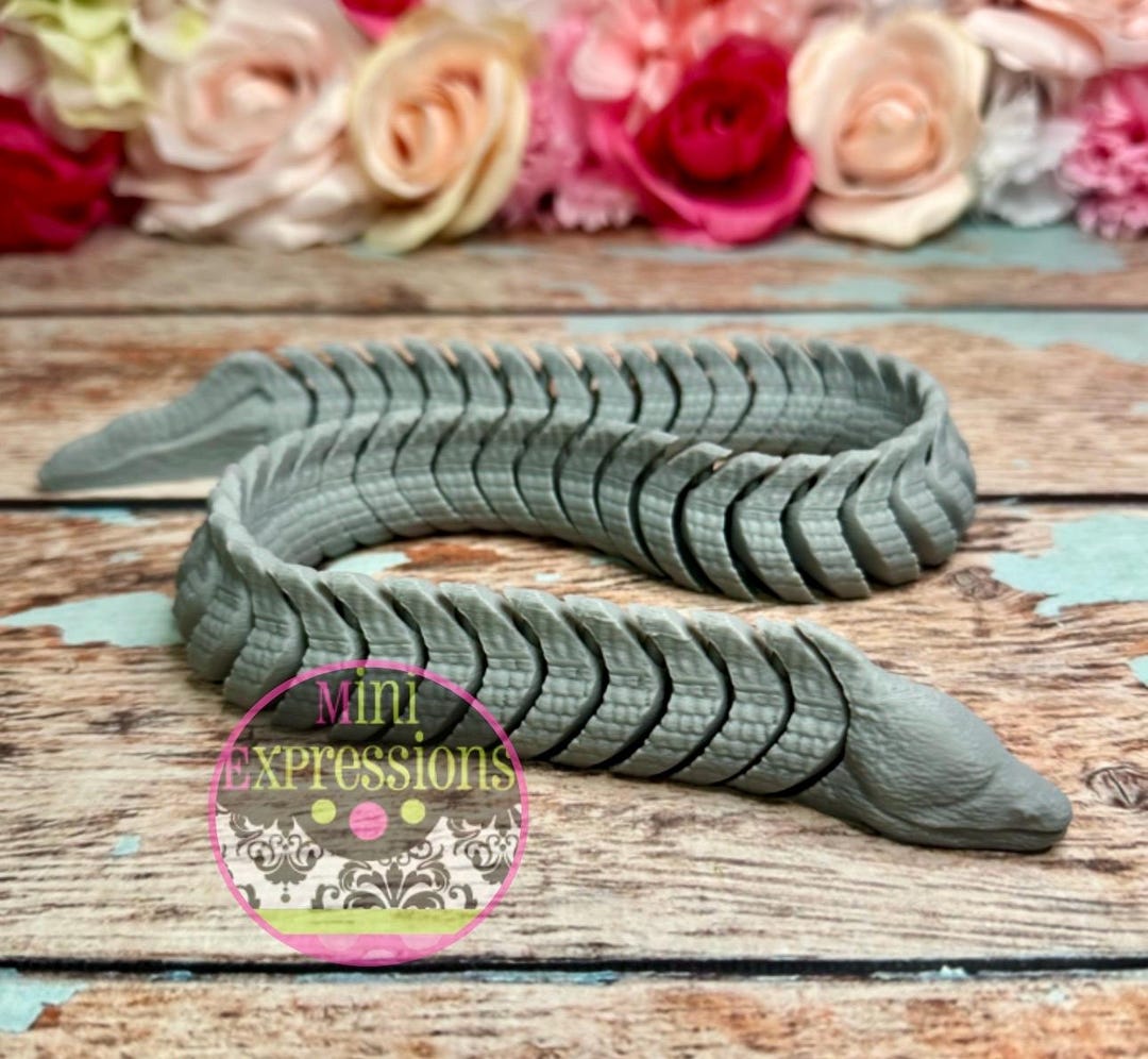 Articulated Eel / 3D Printed/ Flexi Eel/ Fidget Toy - Etsy
