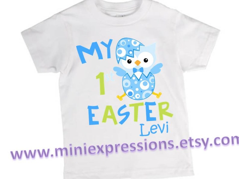 My First Easter shirt Personalized | Etsy
