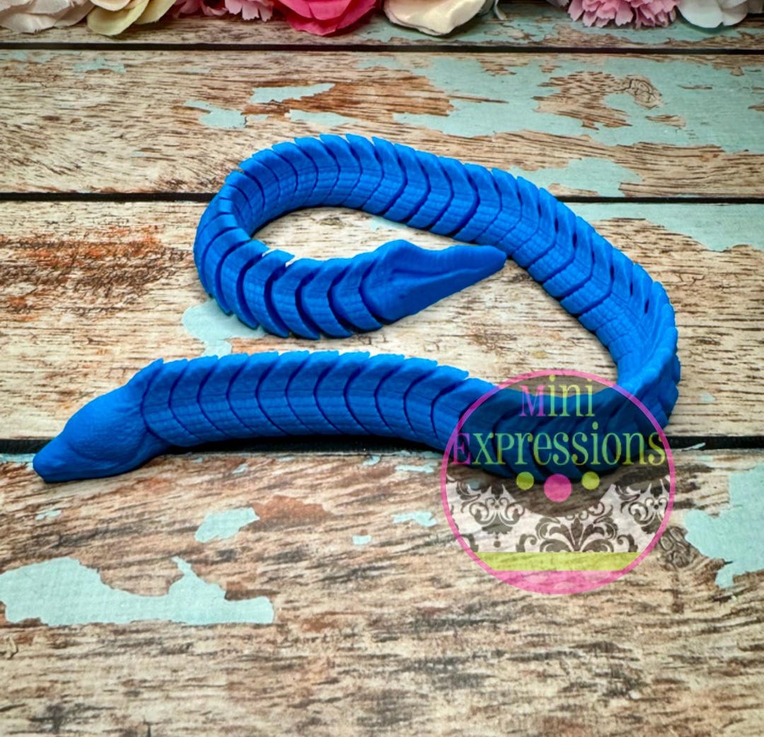 Articulated Eel / 3D Printed/ Flexi Eel/ Fidget Toy - Etsy
