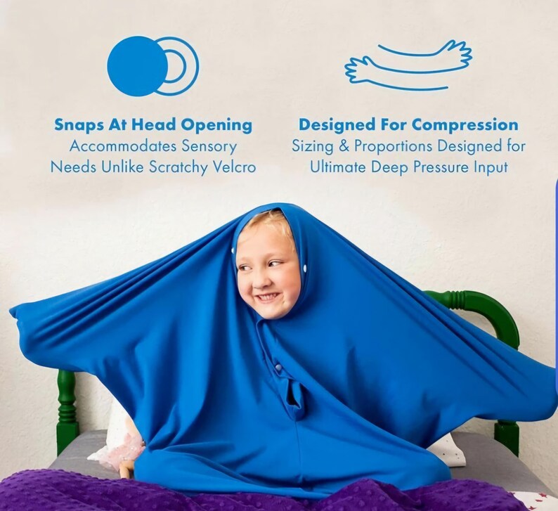 Sensory Compression Body Sock for Kids and Adults . Toy for Autism and ...