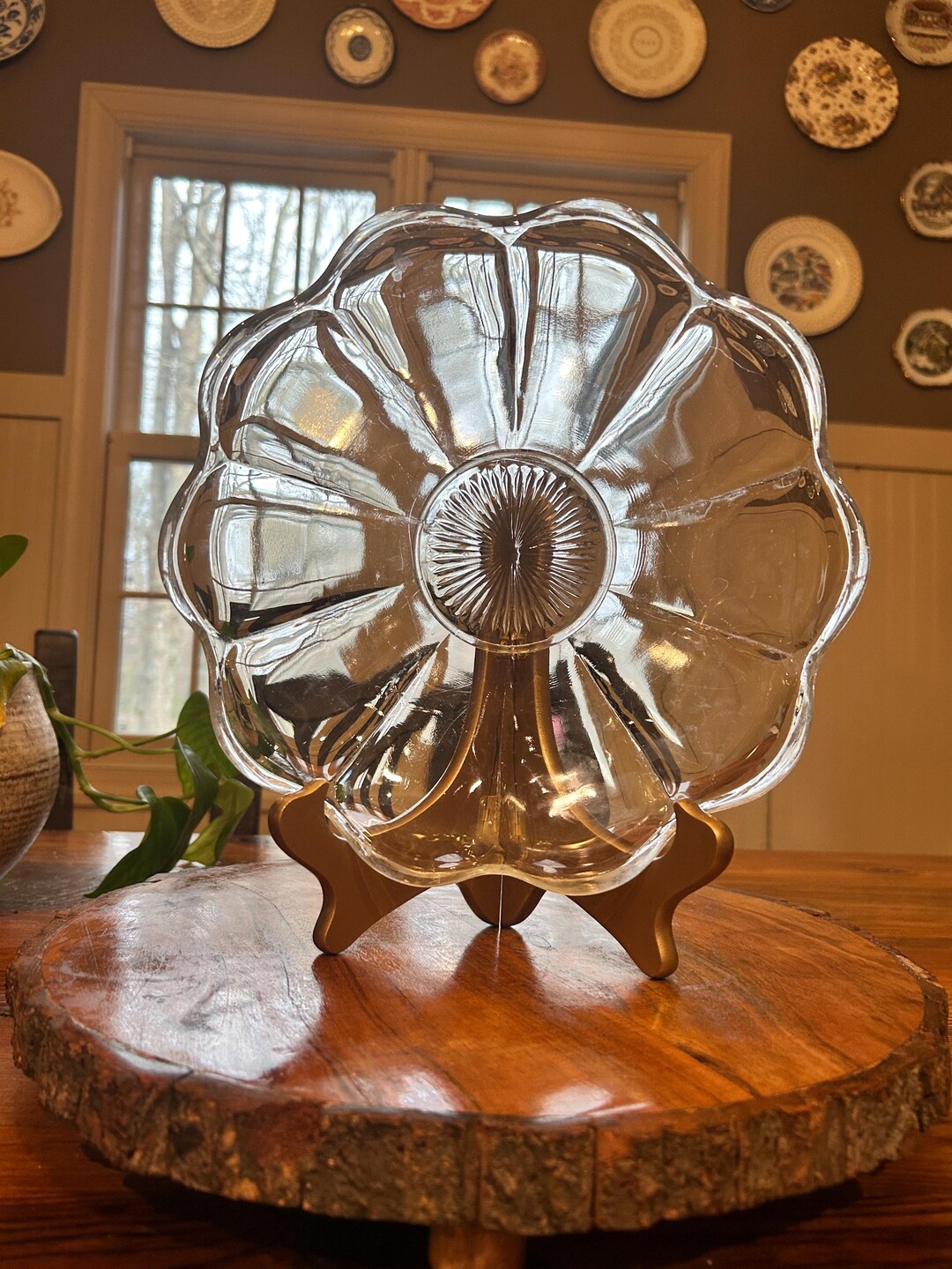 Heisey Colonial Scalloped Nappy Bowl - Etsy